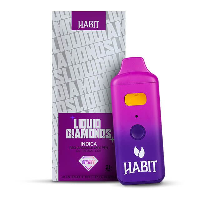 Buy 2G THC-P Disposable Vape Granddaddy Purps | HabitCBD